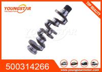 China 500314266 500314784 500344443 Engine Crankshaft For IVECO 2.8L 80.2 X 534 Mm for sale