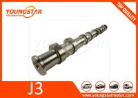 China Durable Car Camshaft For Hyundai Terracan 2.9 CRDI 106 KW , OEM J3 CR 24210-4X000  / 24110-4X000 for sale