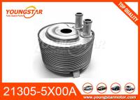China Aluminium Engine Oil Cooler 21305-5X00A For NISSAN for sale