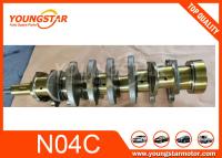 China N04C Engine Crankshaft For Hino 8holes 13411-E0071 13411-78080 for sale