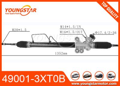China Polishing Steel Casting Steering Rack For Nissan 49001-3XT0B for sale