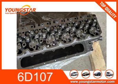 China KOMATSU 6D107 Complete Cylinder Head For Excavator Diesel Engine Parts for sale