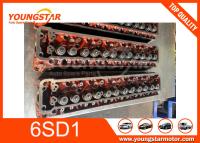 China Complete Engine Cylinder Head For Excavator Parts Isuzu 6SD1 12V / 6CYL for sale