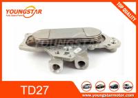 China Aluminium 21305-54T00 TD27 Oil Cooler Asssy  For Nissan for sale