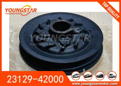 China HYUNDAI H100 D4BB / D4BA Engine Crankshaft Pulley 23129 - 42070 23129-42000 for sale