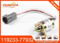 China Stop Solenoid 119233-77932 for Yanmar 2TNV70 3TNM72  3TNV74F for sale
