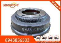 China Steel Material Brake Drum for ISUZU NPR58 with 60000 kms Guarantee for sale