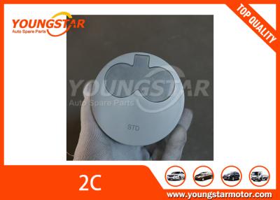 China Steel Piston For Toyota 2C Engine with OEM 13101-64141 and 60000 KMS Guarantee for sale