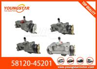 China Aluminium Brake Wheel Cylinder for Hyundai HD45 HD65 HD72 HD78 OEM 58120-45201 58220-45201 58320-45201 58420-45201 for sale