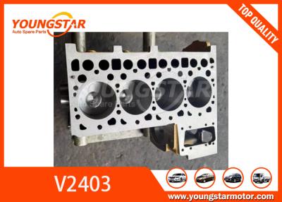 China V2403 Engine Short Block Casting Iron 4 Cylinder Water Cooled Short Block Assembly for Kubota Excavator Loader for sale
