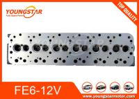 China Nissan UD Truck Diesel FE6 12V Casting Iron Cylinder Head for sale