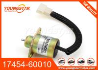 China 17454-60010 1745460010 17594-60014 Fuel Stop Solenoid For Kubota Tractor for sale