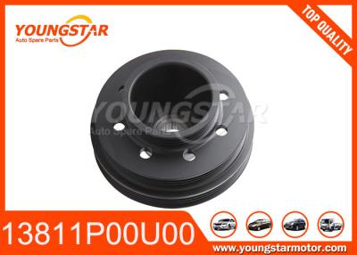 China Honda Civic Steel Crankshaft Pulley with 162MM Outer Diameter OEM 13811-P00-U00 for sale
