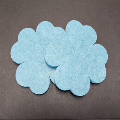 China EN13501 Polyester Fiber Acoustic Thickness 24mm Fiber Acoustic Panel for sale