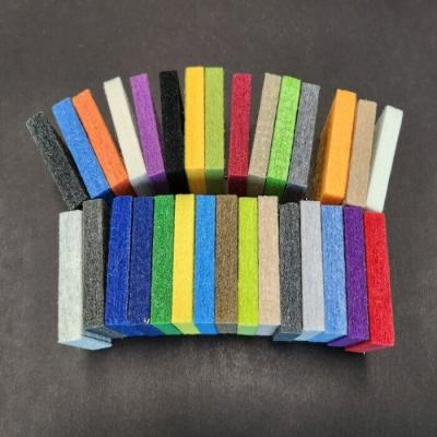 China Thickness 6mm Polyester Fiber Acoustic Recyclable Polyester Staple Fiber for sale