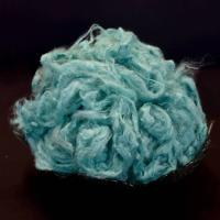 China Blue Color Viscose Staple Fiber Length 38mm Virgin Fiber Wood Pulp for sale