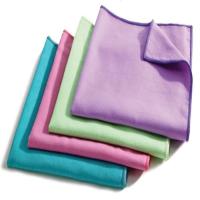 China Long Lasting Microfiber Cleaning Cloth Sreak Free Microfiber Suede Cloth for sale