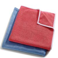 China Weight 400gsm Car Microfibre Cloths Red Don Aslett Microfiber Cloths for sale