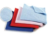 China Microfiber Waffle Cloth with Colors for Kitchen Bathroom Cleaning for sale