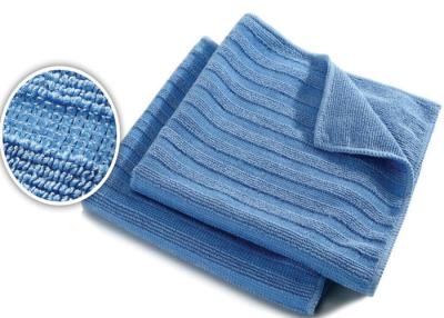 China Microfiber Scrubbing Superpol Cloth Blue for Bathroom and Kitchen Cleaning for sale