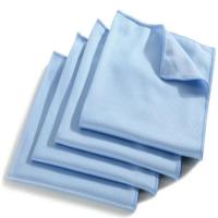 China Extremely Durable Microfiber Cleaning Cloth GRS Microfiber Glass Cloth for sale