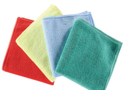 China Yellow Microfiber Terry Cloth Magic Window Cleaning Cloth For Vehicles for sale