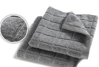 China Gray Color Microfiber Dish Cloth 40x40cm Microfiber Kitchen Cloth for sale
