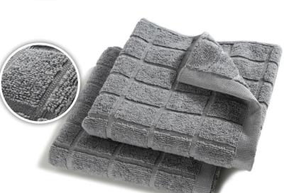 China Gray Color Microfiber Dish Cloth 40x40cm Microfiber Kitchen Cloth for sale