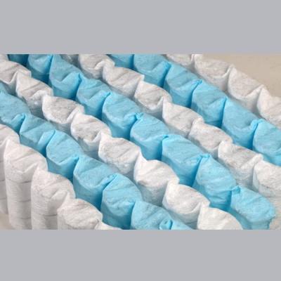 China Needlepunch Polypropylene Spunbond Fabric White Blue Non Woven For Pocket Spring for sale