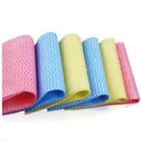 China 120gsm non woven cleaning cloth for sale