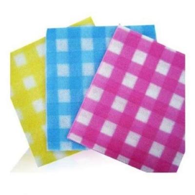 China 50% Ployester Nonwoven Cleaning Cloth Cotton Rayon Cloth For Kitchen Cleaning for sale