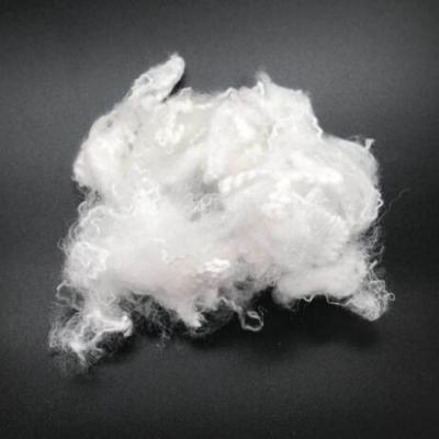 China 90mm Regenerated Polyester Staple Fiber Excellent Matrix Stability for sale