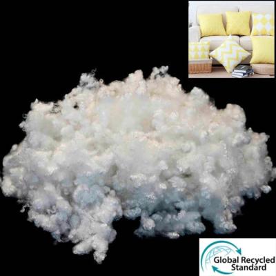 China 38mm Regenerated Polyester Fiber Staple Recycle Fiber Huge Flexibility for sale