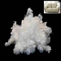 China Anti Bacteria Polyester Synthetic Fibre 64mm Conjugated Polyester Fiber for sale