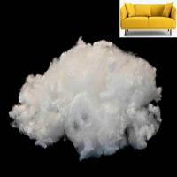China 6D PSF fiber Pillow Filling 38mm PET Staple Fiber For Sofa Filling for sale