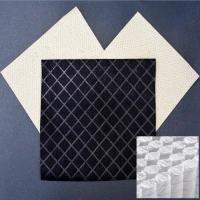 China 160cm Non Woven Polypropylene Fabric Square Pattern For Mattress Pocket Spring for sale