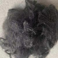 China 60D Fineness Manmade Staple Fibers Grey PP Staple Fibre for sale