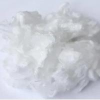 China White Artificial Staple Fibres 32mm Short Staple Fiber RoHS Certificate for sale