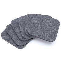 China Grey Polyester Fiber Acoustic Panel Thermal Insulation For Indoor Decoration for sale