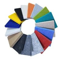 China Thickness 20mm Polyester Fiber Acoustic Polyester Panel for Indoor decoration for sale