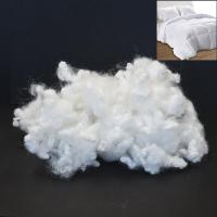 China Flame Retardant Microfiber Pillow Filling 32mm Recycled Polyester Fiber for sale