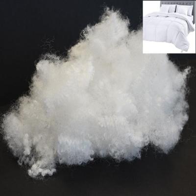China 38mm Flame Retardant Polyester Fiber Nontoxic Polyester Synthetic Fibre for sale