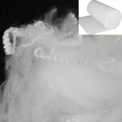 China 3D Low Melt Fiber Length 70mm For Non Woven Bedding for sale