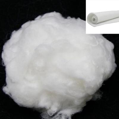 China Environmental Friendly Recycled Polyester Staple Fiber 32mm For Bedding for sale