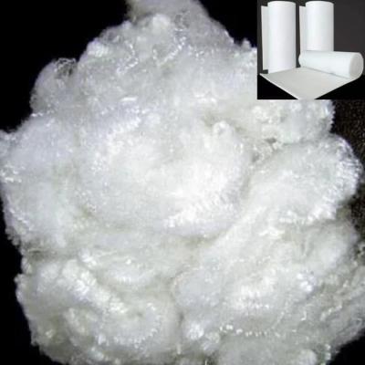 China 7D Low Melt Fiber PET Fiber For Spinning Clothing for sale