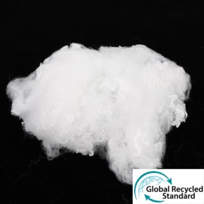 China GRS 3D Polyester Hollow Fiber Strong Resillience Synthetic Staple Fibres for sale