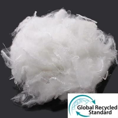 China PET Material Recycled Polyester Staple Fiber Anti Bacteria For Spinning for sale