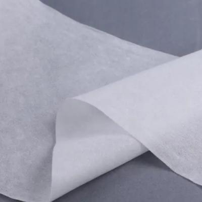 China Cellulose Plain Spunlace Nonwoven Fabric For Cleaning Wipes for sale