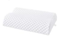 China Washable Polymer Pillow With Wave Shape For Adult for sale