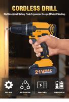China 21V Cordless Drill Driver Set for sale